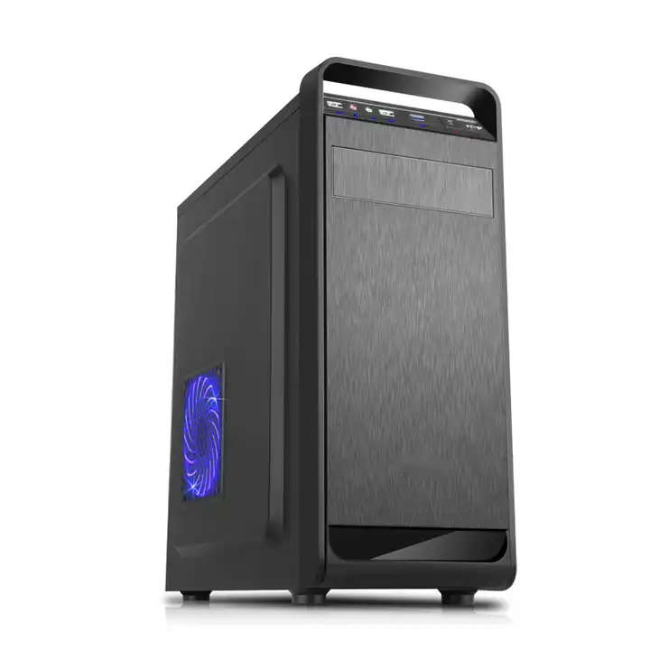U110 Fanless Mini ITX Gaming PC Case ATX Mid Tower Computer Cabinet ...
