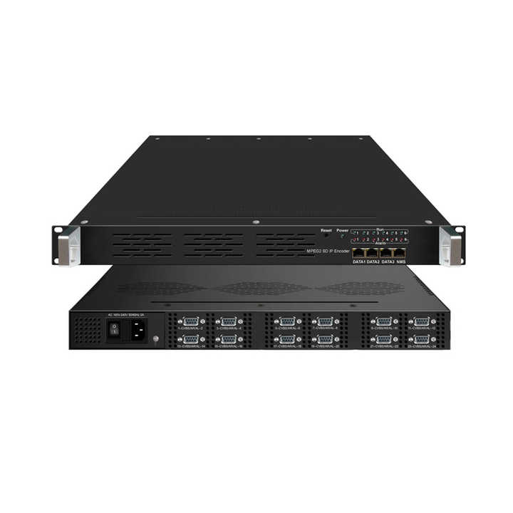 IPTV Stream 4/8/12/24 Channel AV to IP Encoder by Shineco