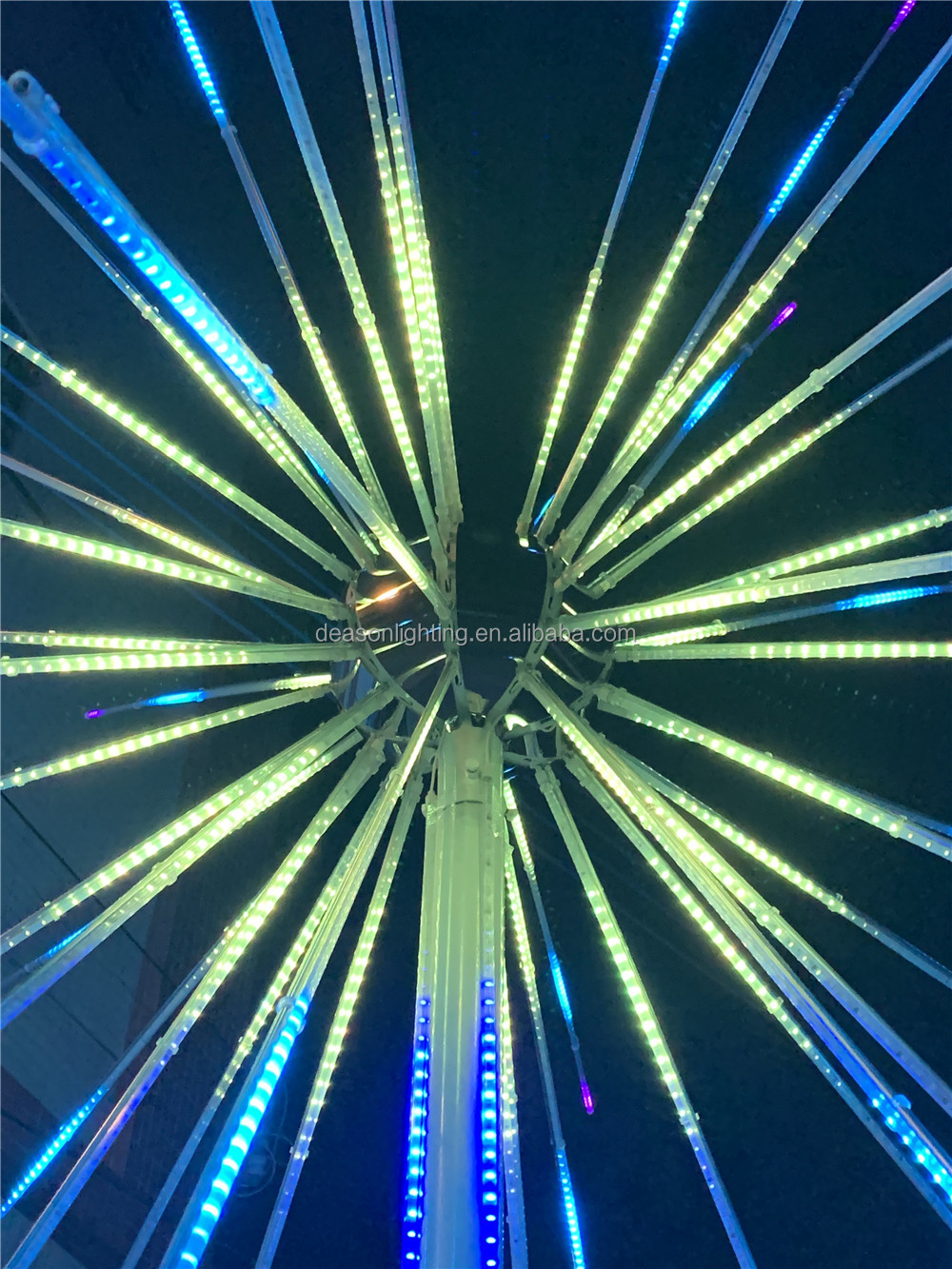 Outdoor LED Fireworks Lights - Dazzling Holiday Displays