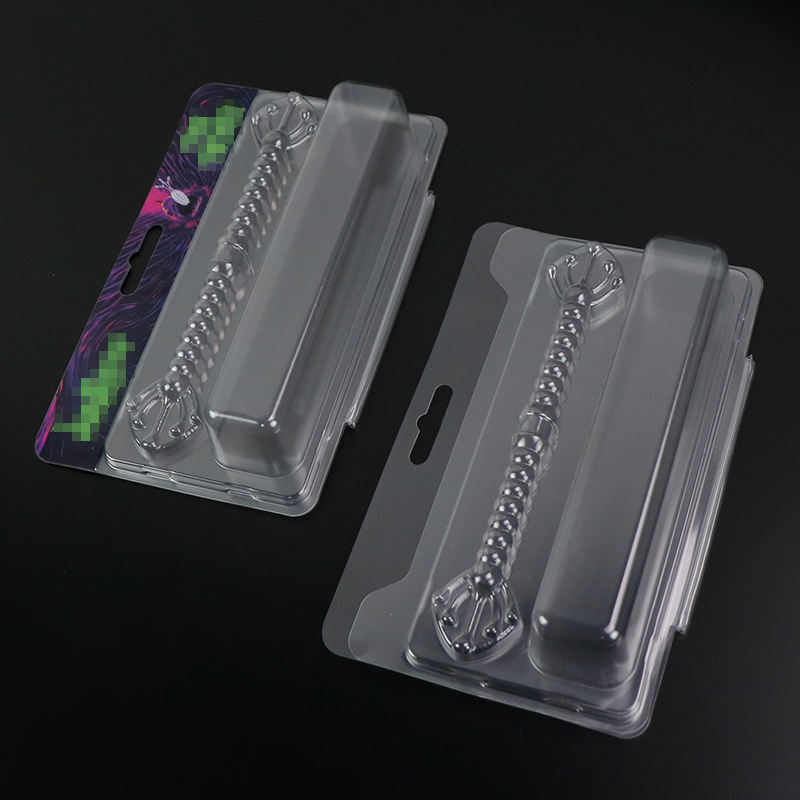 Thick Plastic Clam Shell Case with Logo for Floating Flat Worm Soft ...