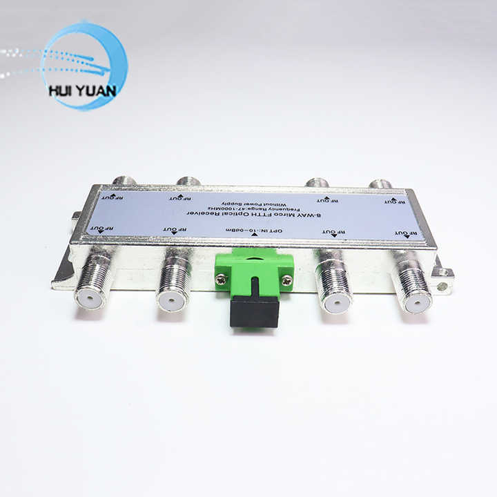 CATV Fiber Passive Node - 8 RF Ports, 47-1000mhz Bandwidth
