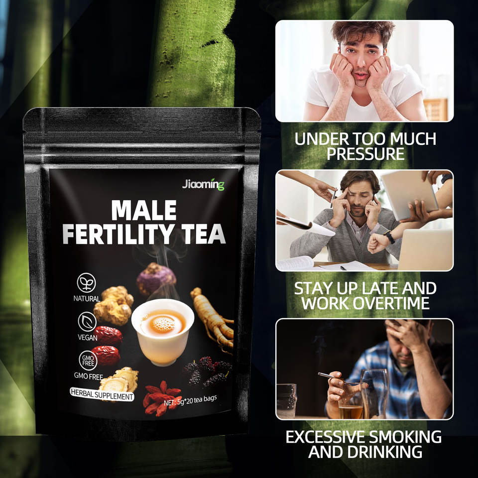 Jiaoming Male Fertility Tea Herbal for Men Fertile Tea with Private ...