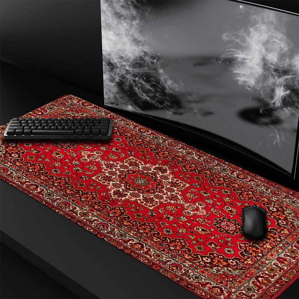 Customizable Persian Carpet Mouse Pad - Gaming & Office