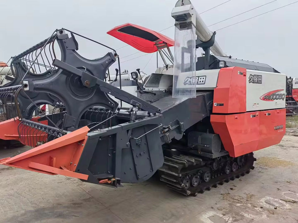 Full Feed Type 4LZ-4A8 Crawler Self-Propelled Combine Harvester 90-120 ...