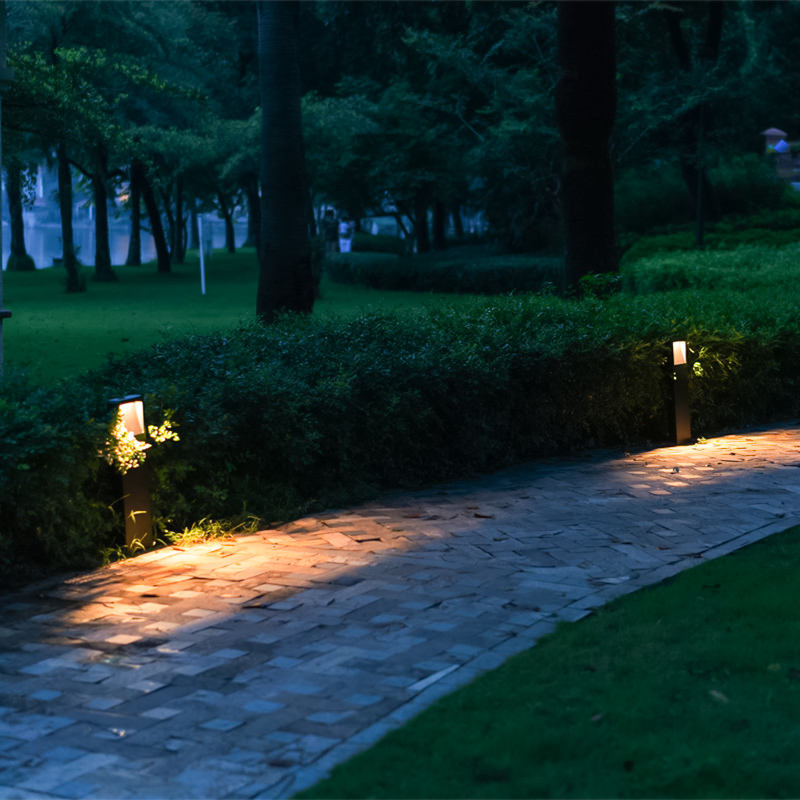 Zomi 7W IP65 Outdoor Bollard Light Aluminum Waterproof Led Lawn Light ...