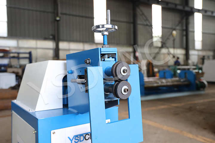 HVAC Duct Making Machine round Duct Forming & Rotary Beading Equipment ...