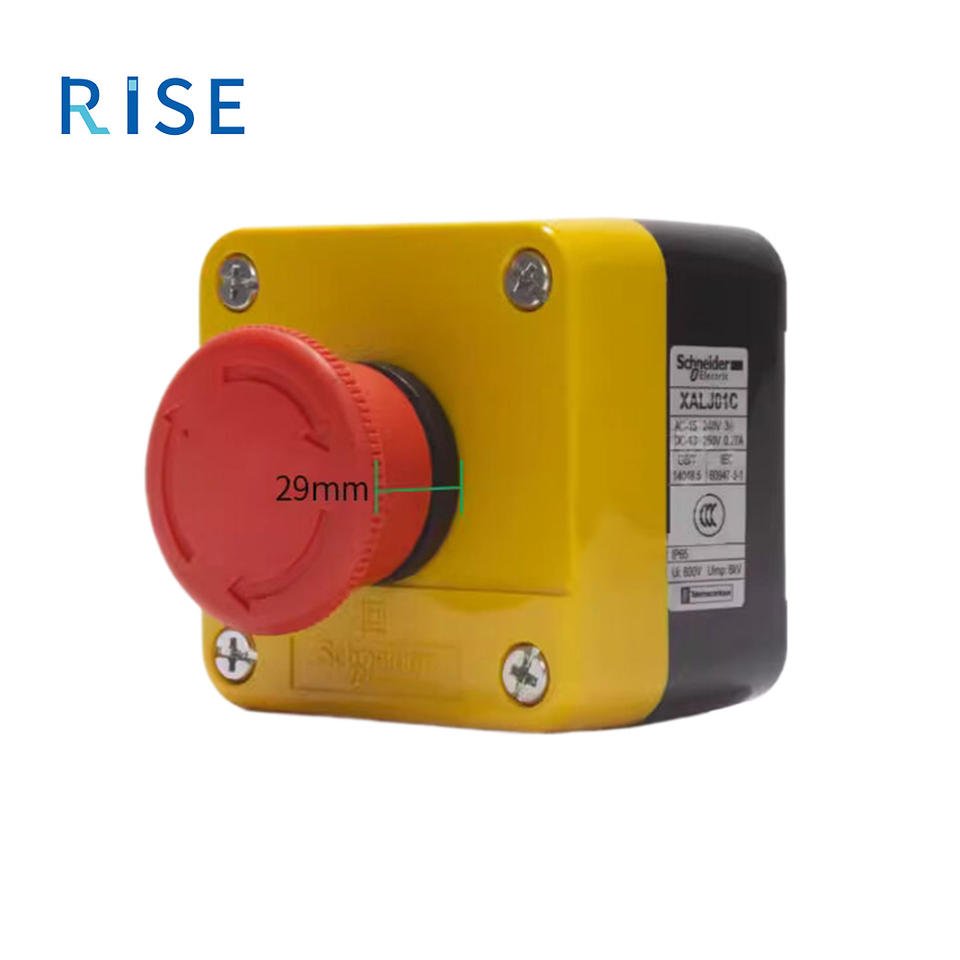 RISE Emergency Stop Button Box Switch Control Waterproof Box Reset ...