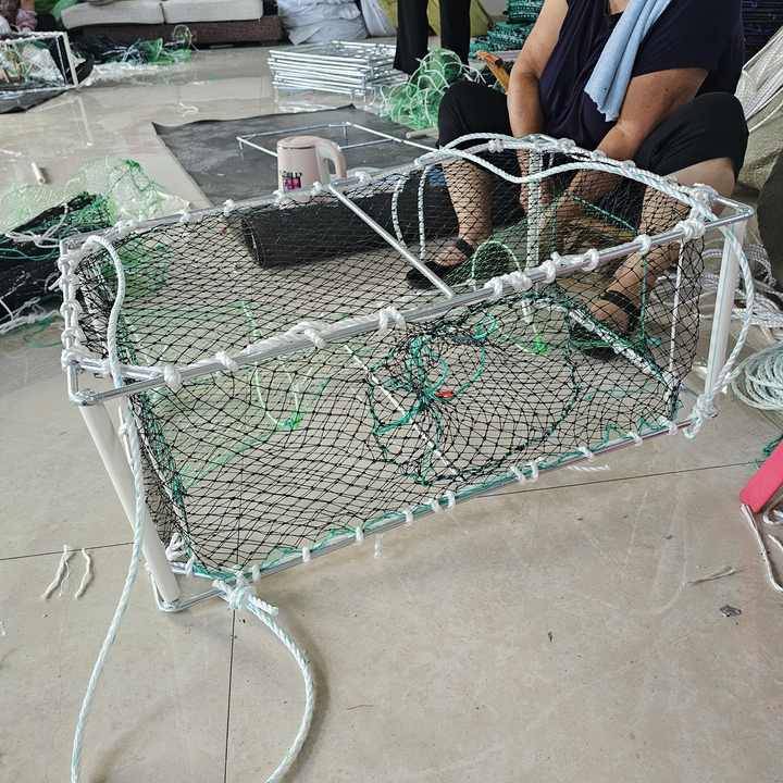 Galvanized Quadrangle Cage Octopus Cuttlefish Trap Crayfish Trap Crab ...