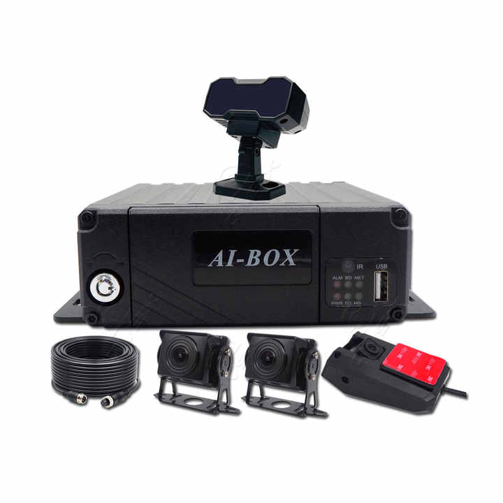 Easy Installation 4G ADAS DMS BSD Algorithm 1080P Waterproof Backup ...