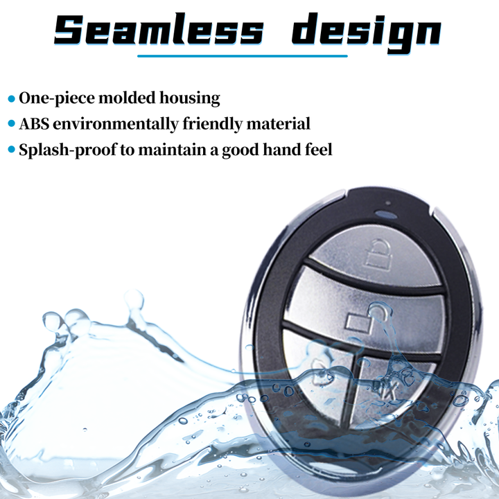 New Arrival 315MHz RF Learning Code Remote Control Compact 4 Button Design for Smart Home Access ...