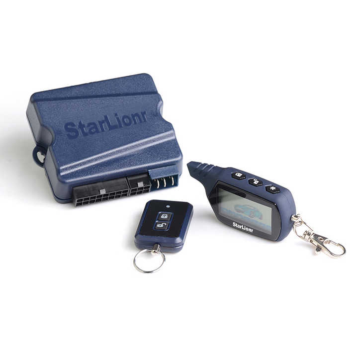 Two Way Car Alarm System with Remote Starter & 3D Sensor