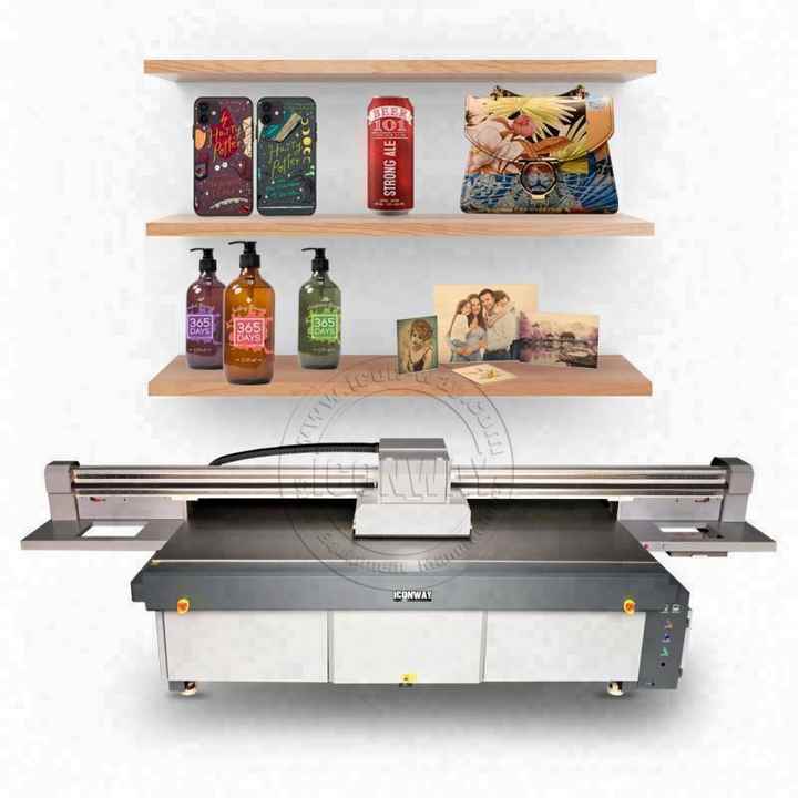 ICONWAY best glass wood metal uv flatbed printer crisp print| Alibaba.com