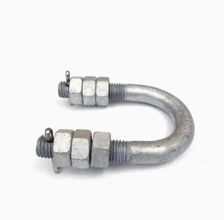 Customizable Stainless Steel R U-Bolts Hot Dip Galvanized Connecting ...
