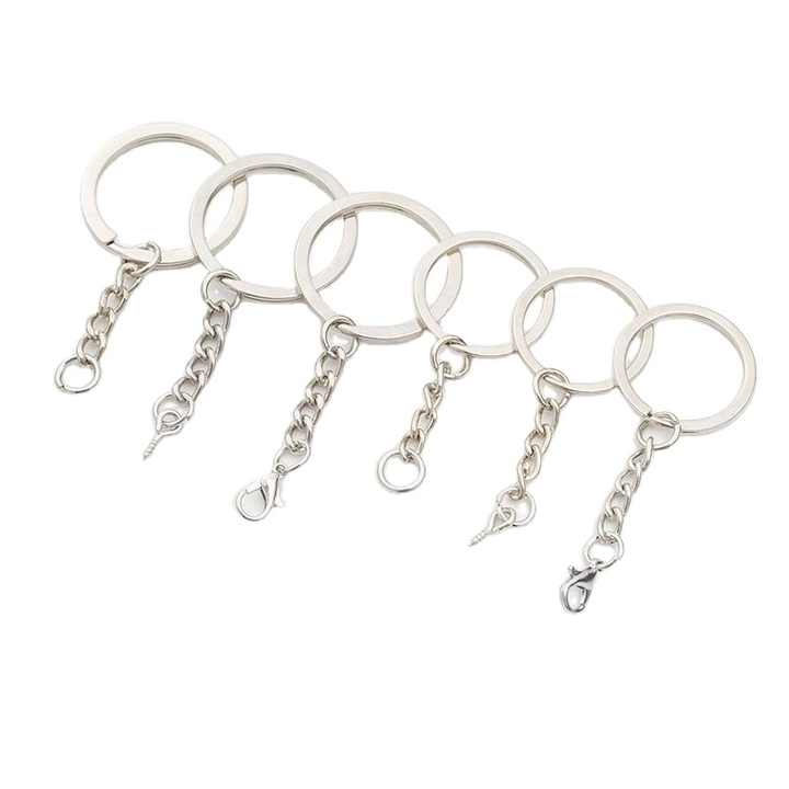 Wholesale Keyring with Chain - DIY Hardware Accessory