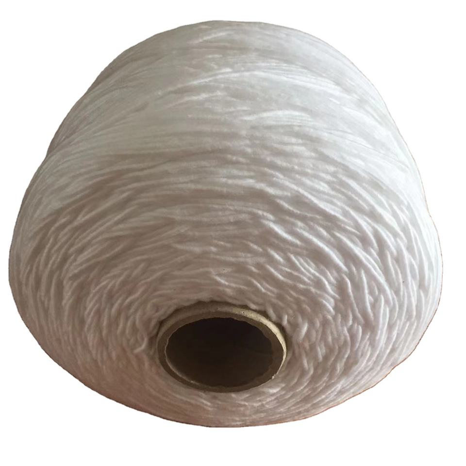 100% Raw Polypropylene (PP) Yarn High Tenacity Spun Yarn Material for ...