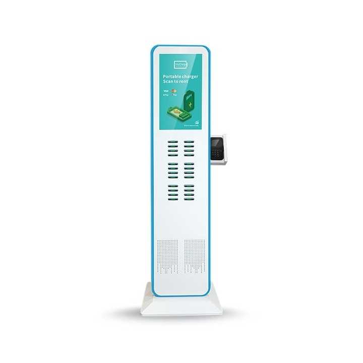 Outdoor Public Cell Phone Charging NFC Machine 24 Slots Sharing ...