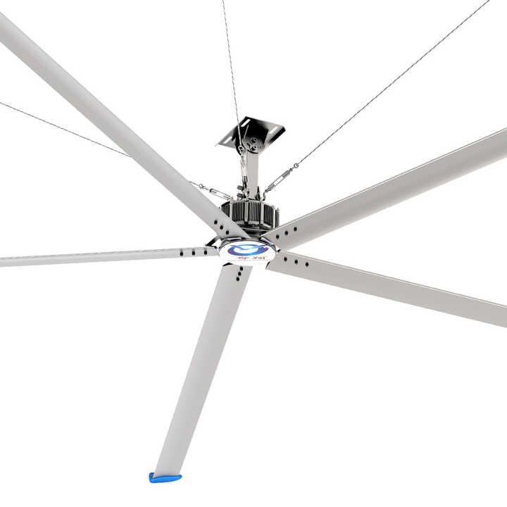 QX 7.2m 24ft Low Noise High Air Volume Industrial Hvls Ceiling Fan for ...