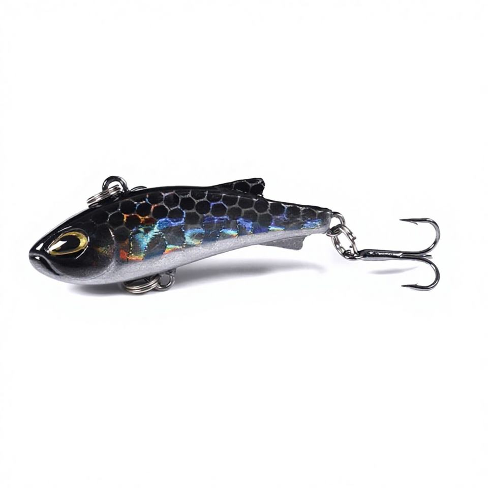 For New Stainless Steel Submersible Vibrating Swim VIB Lure 4G Micro ...