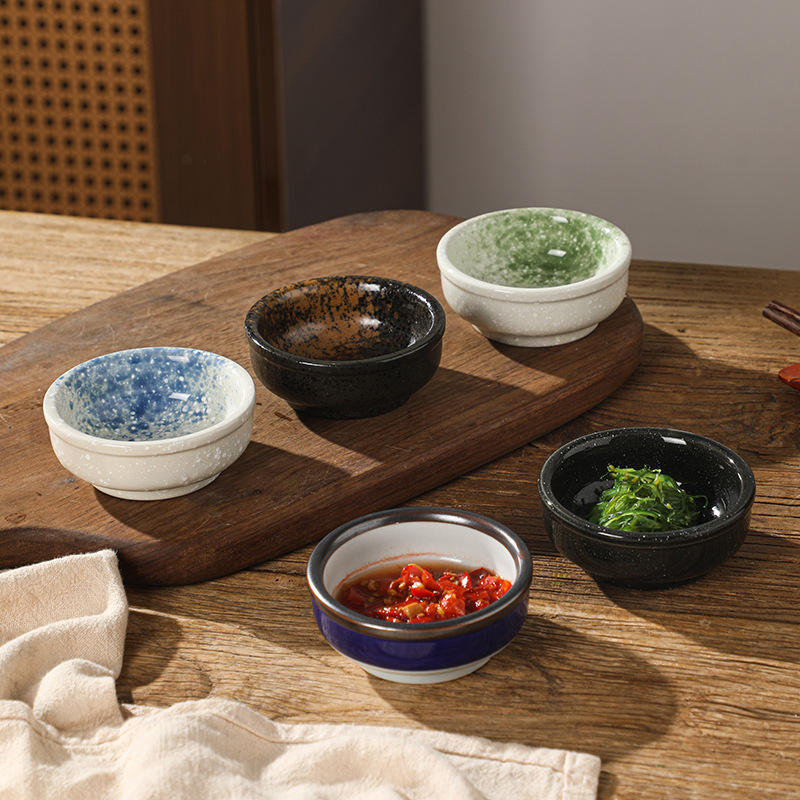 Small Ceramic Dishes Sauce Bowls Porcelain Dishes and Plates Sauce Dish ...