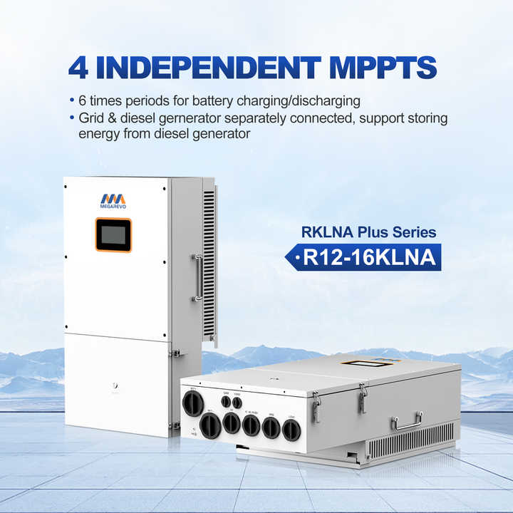 Megarevo 48V 3 Split Phase Hybrid Inverter 10KW 12KW US Stock Solar ...