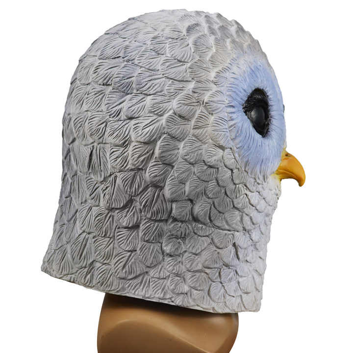 Latex Bird Mask Owl Mask Animal Head Halloween Costume Disguise Cosplay ...