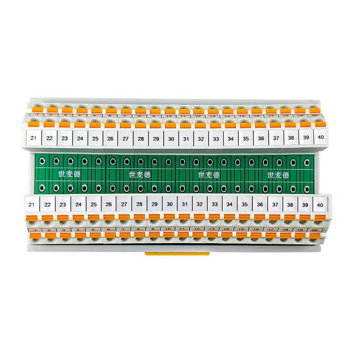 40-Channel 24VDC Inline Insertion Terminal Block| Alibaba.com