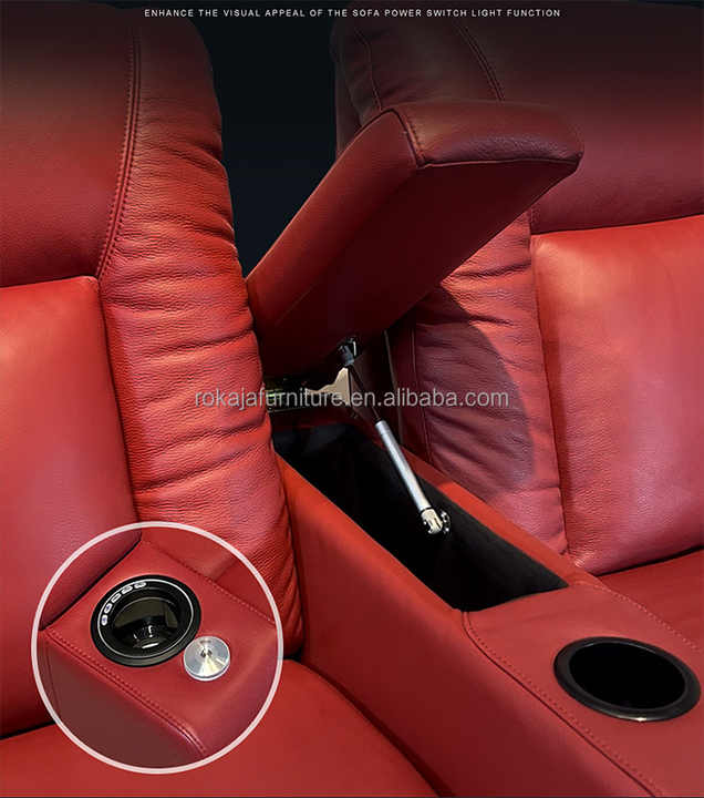 Modern Home Theater Sofa Set - Luxury & Comfort