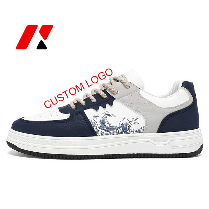 White Platform Sneakers Casual Walking Style Fashion Shoes Men's ...