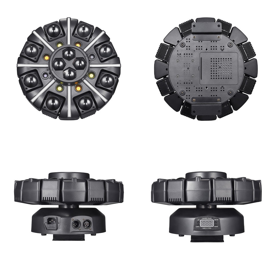 180W Beam Mobile IP65 DMX Voice Control 8 Arm 4 Bee Eye Moving Head ...