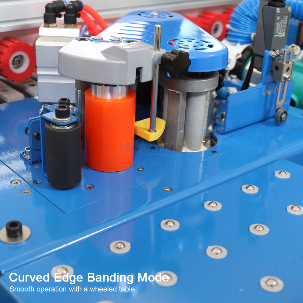 MY07 pro Automatic Edge banding machine with gluing,trimming,end ...
