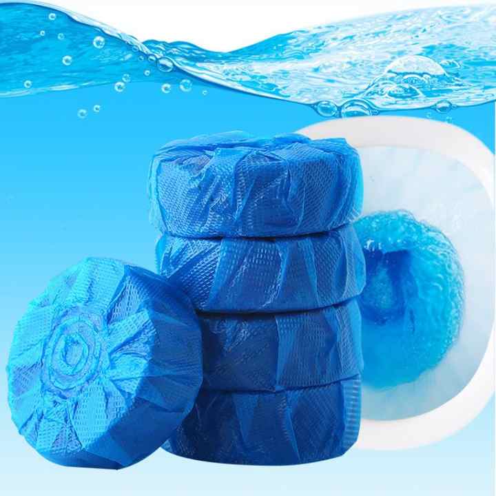 Toilet Bowl Cleaner Tablets - Blue, Sustainable, and Efficient