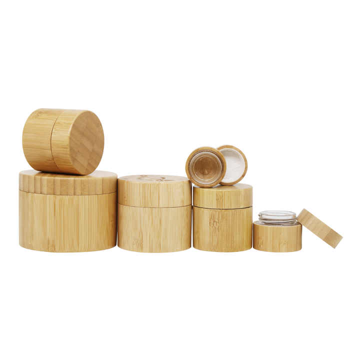 2026 New Popular Custom 100g 100ml Organic Bamboo Cosmetic Container ...