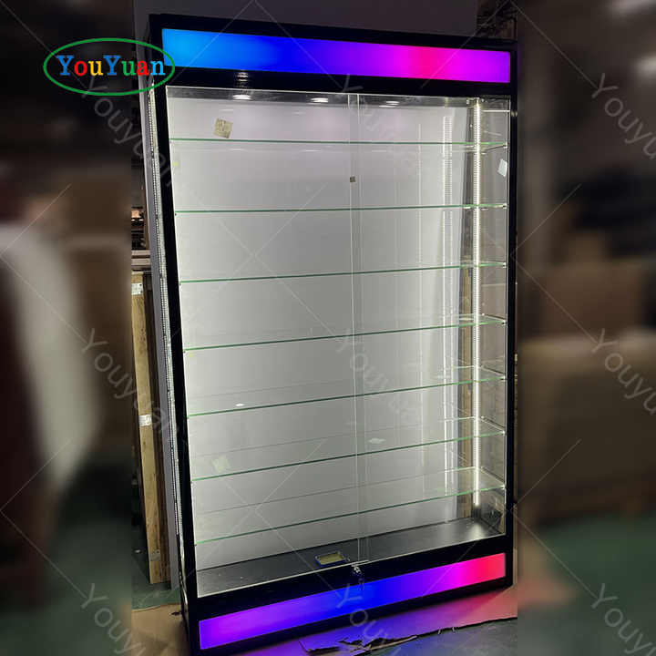 Lockable Glass Showcases - Elevate Your Smoke Shop Display