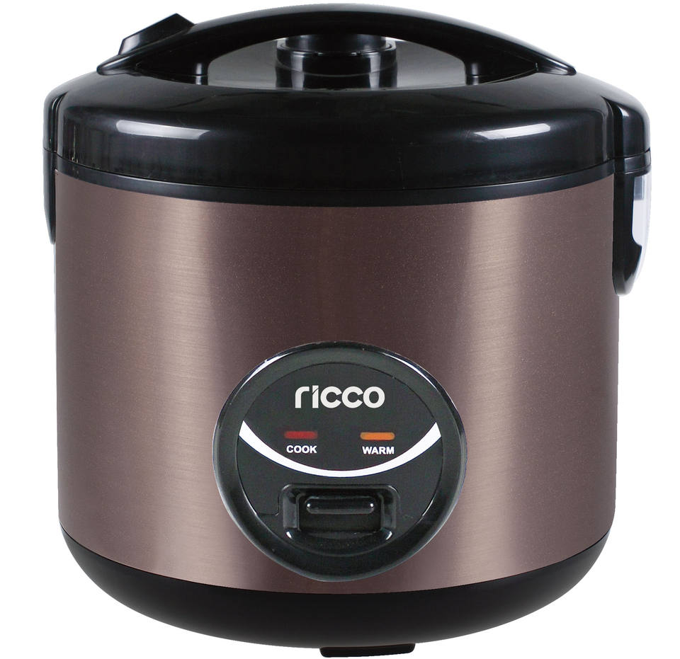 Ricco Deluxe Electric Rice Cooker Automatic with Paddle & Measuring Cup in Coffee Color| Alibaba.com