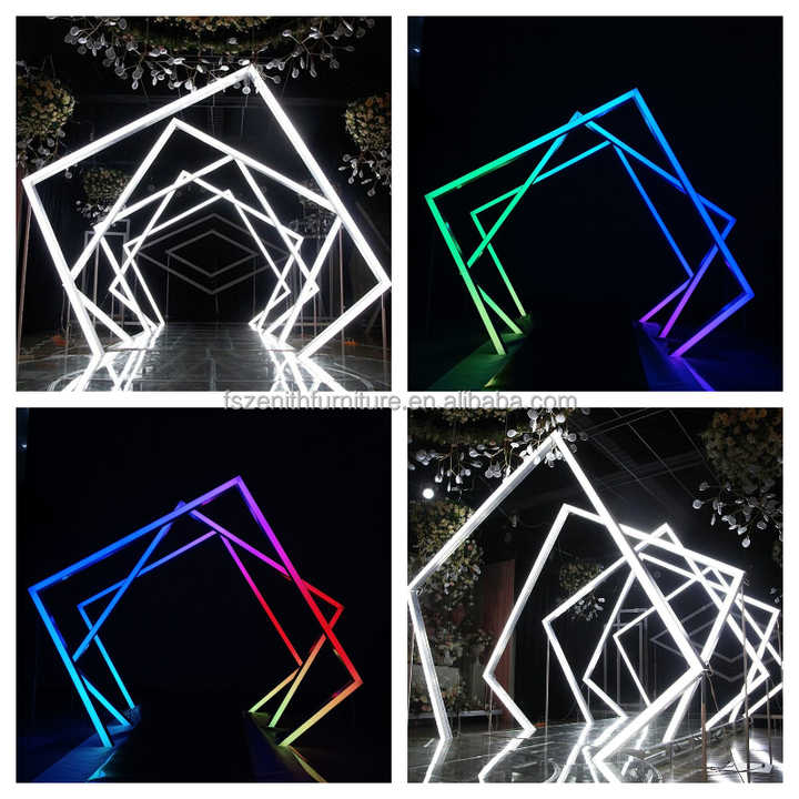 LED Arch - Tunnel of Lights for Wedding Backdrop Decoration