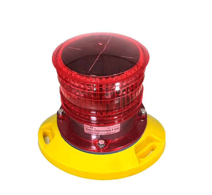 Solar Powered LED Aviation Obstruction Light - ICAO Type A