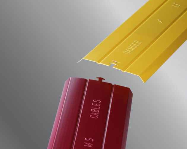 UPVC High Voltage Cable Tiles Cable Protection| Alibaba.com