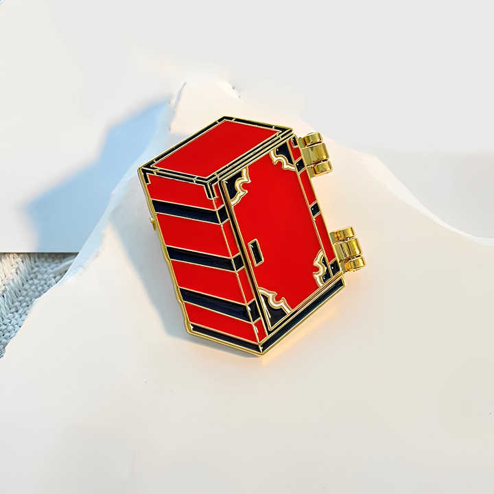 New Popularity Anime Metal Crafts Custom Hinge Pin Hard Enamel Key ...