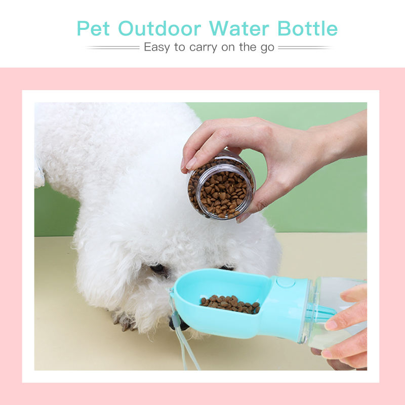 3 in 1 Portable Drinking Water Bottle for Dogs - Travel & Outdoor