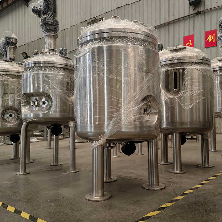 ASME U Stamp Certified PED-CE Pressure Vessel Stainless Steel Mixing ...