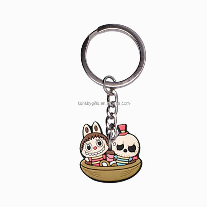 Hot Sale Creative Labu Cartoon PVC Keychain Personalized Customized ...