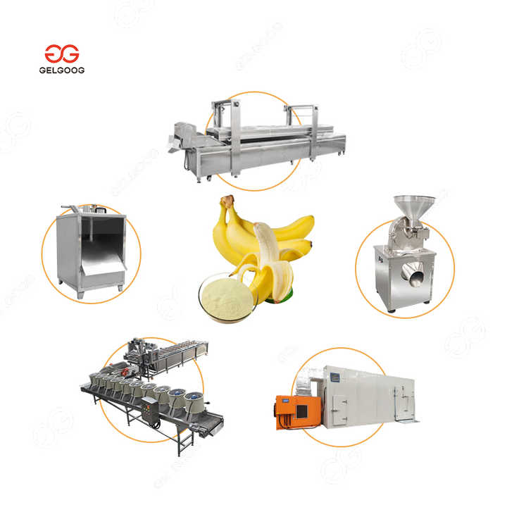 Gelgoog Banana Grinding Machine - Efficient Flour Production