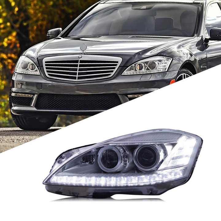 W221 Headlights for Benz S300 S350 S400 Upgrade LED 2006-2009