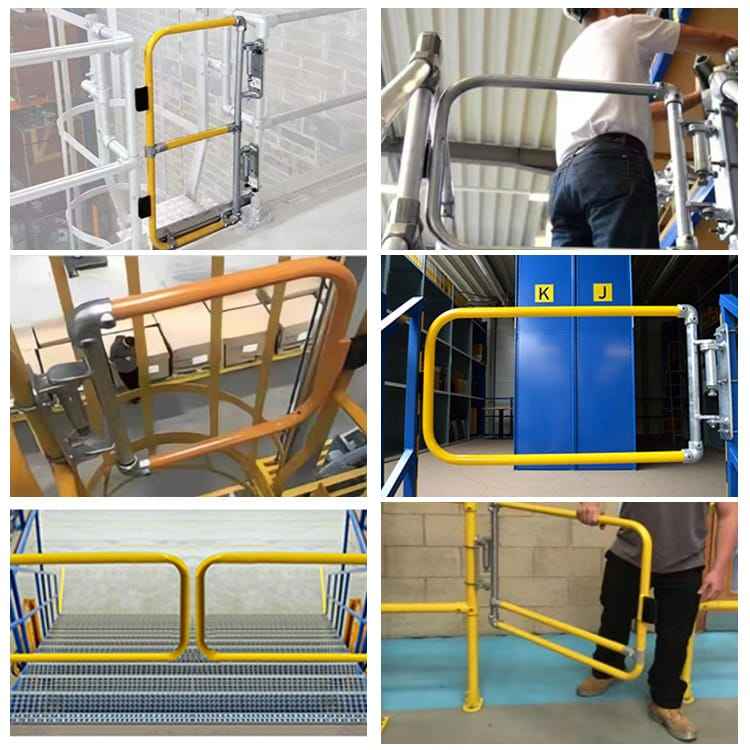 Self Closing Ladder Access Gate for Builder Protection Scaffolding ...