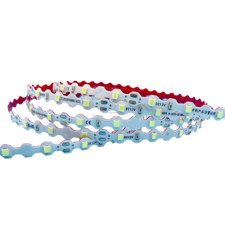 Factory 2835 54leds Light Strip DC12V 5.4W 6.8mm 50m/roll Three Lights ...