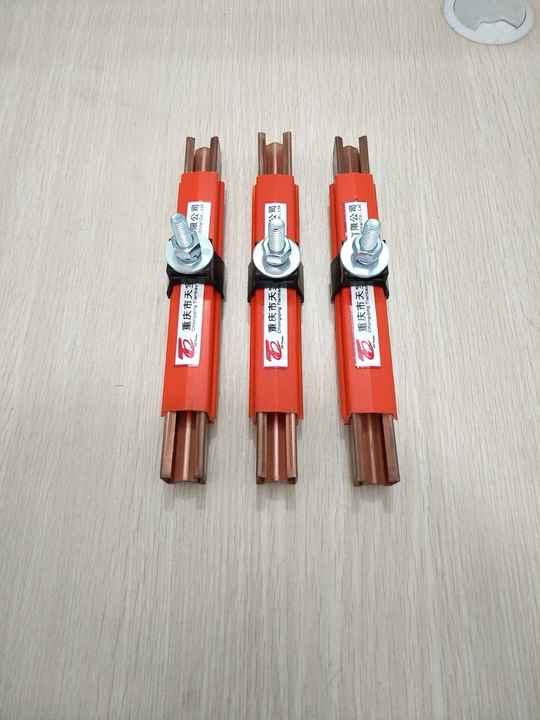 160A/250A/400A Electric Copper Bar Rail Safety Bus Bar Conductor Bar ...