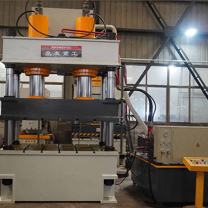 400 Tons Composite Material Hot Press Molding Double-cylinder Four ...