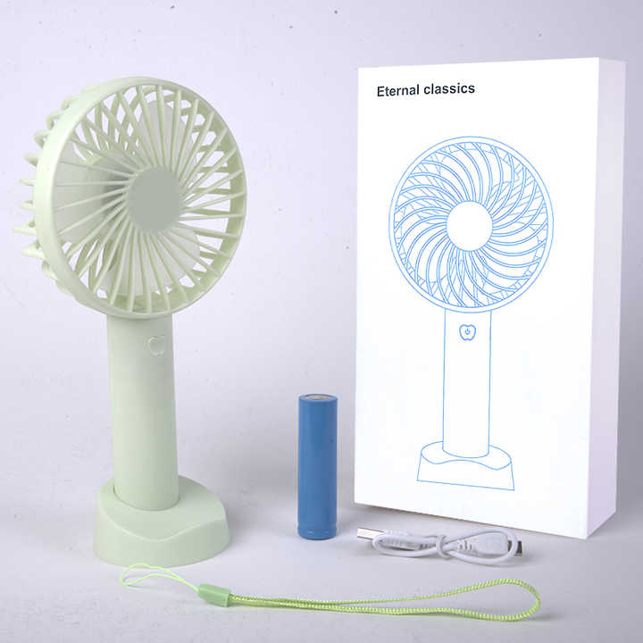 Ultra Thin Portable Handheld Fan - 3 Speed, Rechargeable