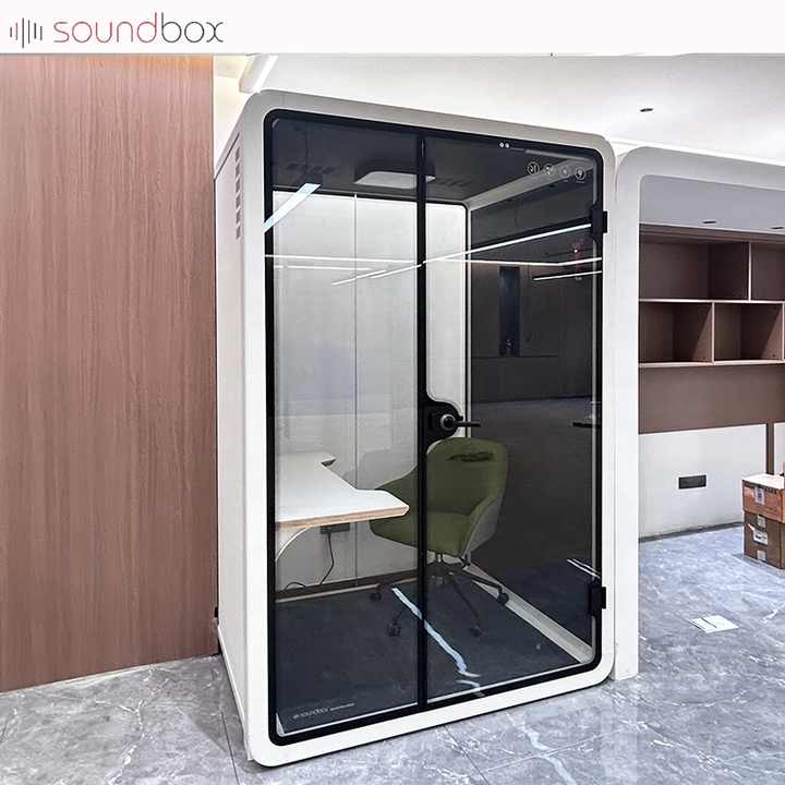 Soundbox Portable Soundproof Booth Office Acoustic Pod Work Space Room Office Booth for Sale ...