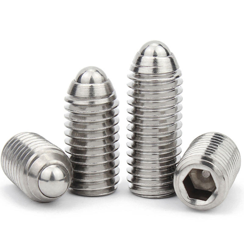 M3 M4 M5 M6 M8 M10 Stainless Steel 304 316 Hex Socket Ball Spring ...